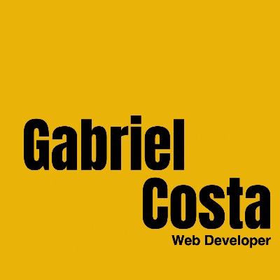 Gabriel Costa - Web Developer